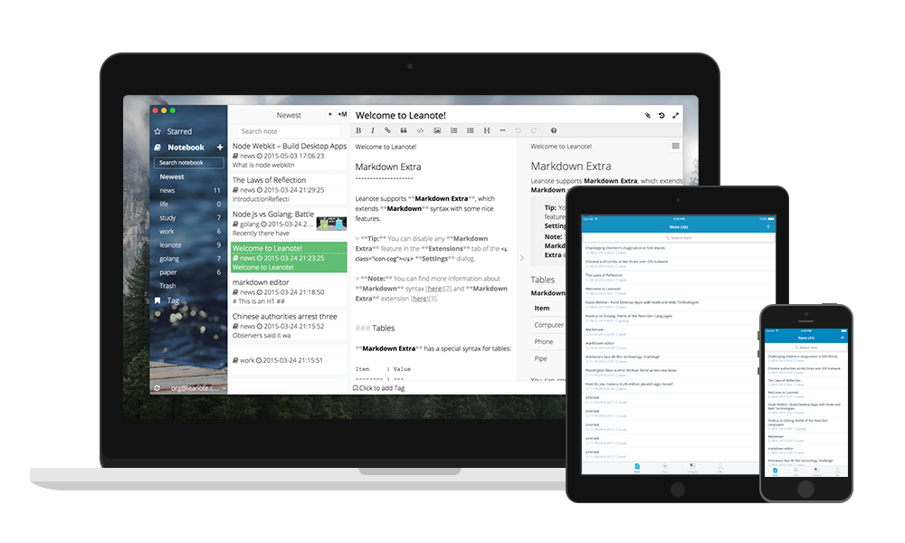 使用 docker 安装 leanote，搞定跨设备写作 - idealclover
